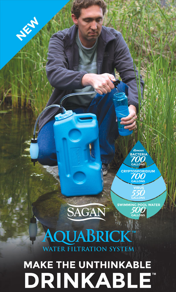 AquaBrick Water Filtration System - Complete 550 Gallon Kit - Delicious ...