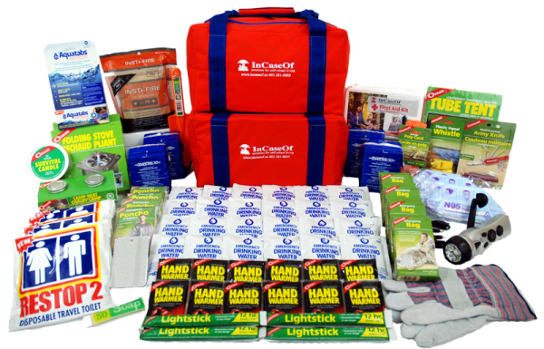 4 Person Deluxe In Case Of 72 hour Emergency Kit - Delicious Emergency ...