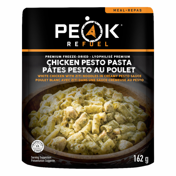 Chicken Pesto Pasta (Peak Refuel Pouch) - Delicious Emergency & Outdoor ...