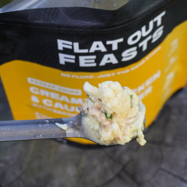Creamy Chicken and Cauliflower (Flat Out Feast Meal) - Delicious ...