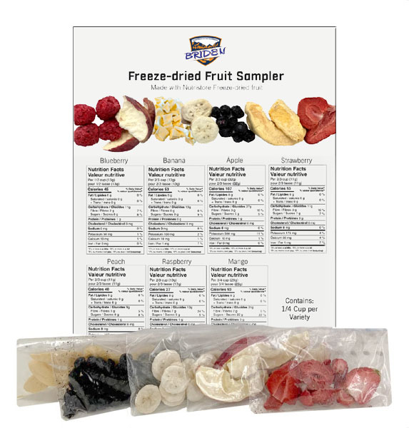 Freeze Dried Fruit Sampler - Delicious Emergency & Outdoor Food from ...