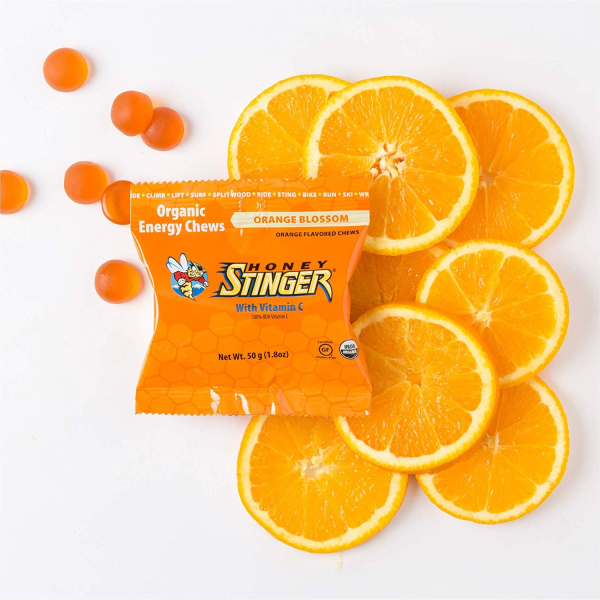 Organic Energy Chews - Orange Blossom (Honey Stinger) - Delicious ...