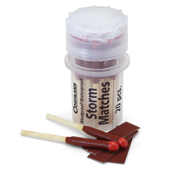 WINDPROOF & Waterproof Storm Matches - Delicious Emergency & Outdoor ...