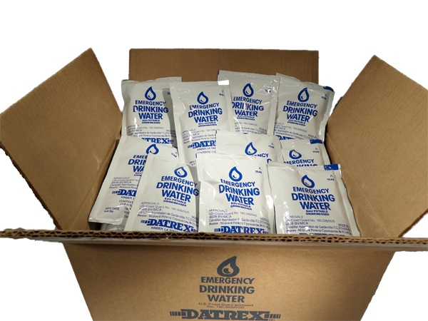 Datrex Emergency Drinking Water Rations - Case of 64 - Delicious ...
