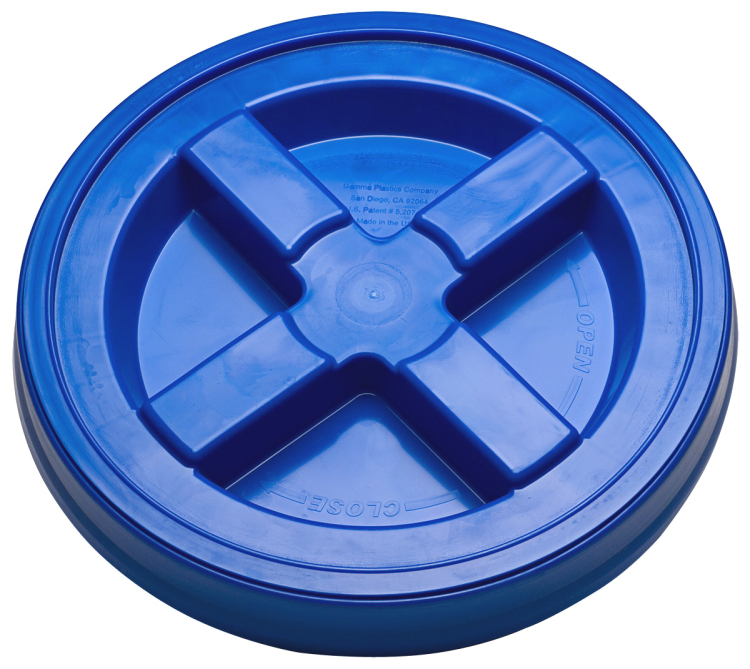 Gamma Seal Lid - (Fits 3.5 - 6 Gallon Bucket) - Blue - Delicious ...