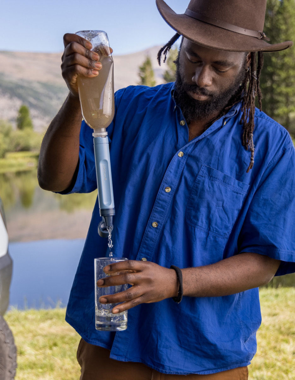 LifeStraw Peak Series Straw - Mountain Blue - Delicious Emergency ...