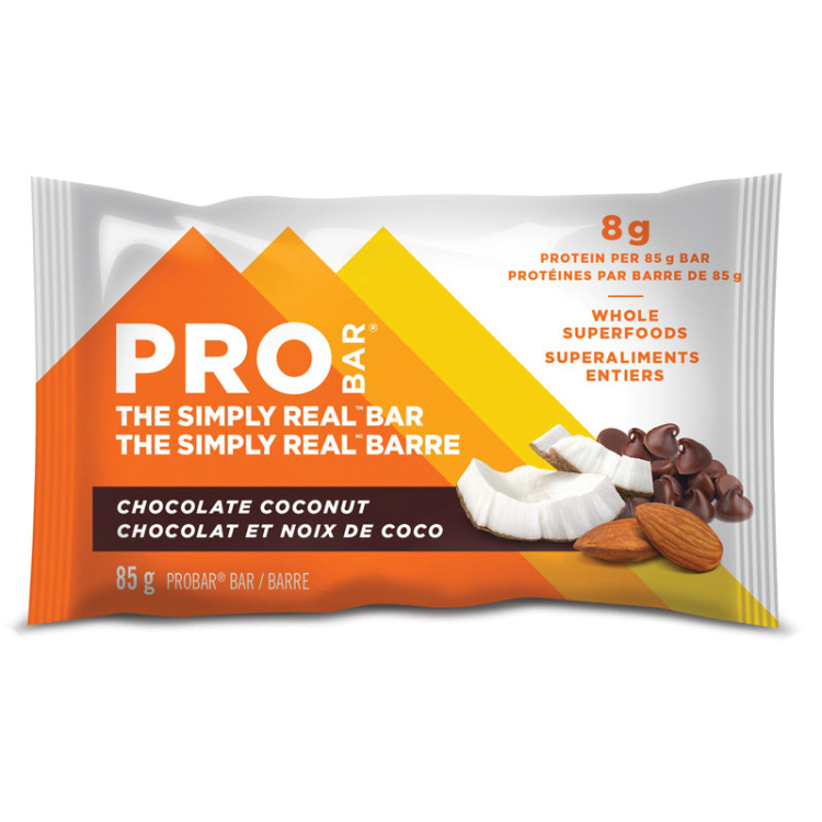 Pro Bar Chocolate Coconut Meal Bar - Delicious Emergency & Outdoor Food ...